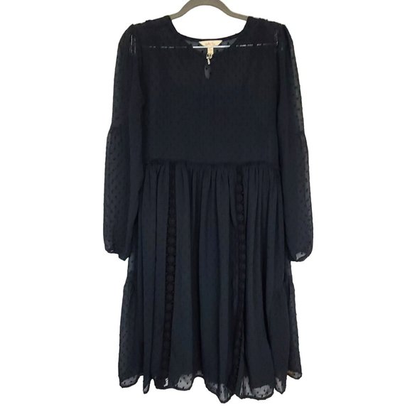 Matilda Jane | Dresses | Matilda Jane Womens Charlie Swiss Dot Black ...
